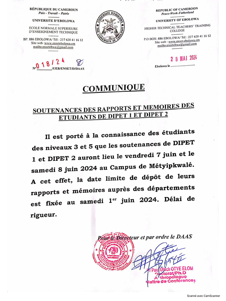 Note Soutenance | PDF