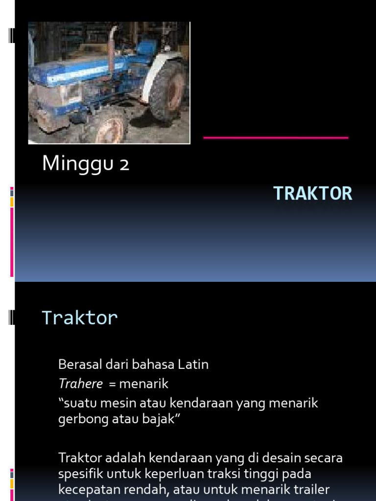 Traktor | PDF