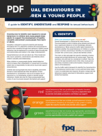Sexual Behaviors Traffic Light Guide | PDF | Human Sexual Activity ...