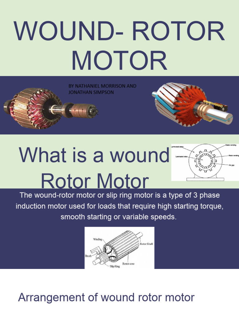 Wound-Rotor Motor (2) (Autosaved) | PDF | Electric Motor | Electrical ...
