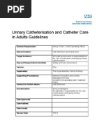 Ifc Checklist | PDF | Catheter