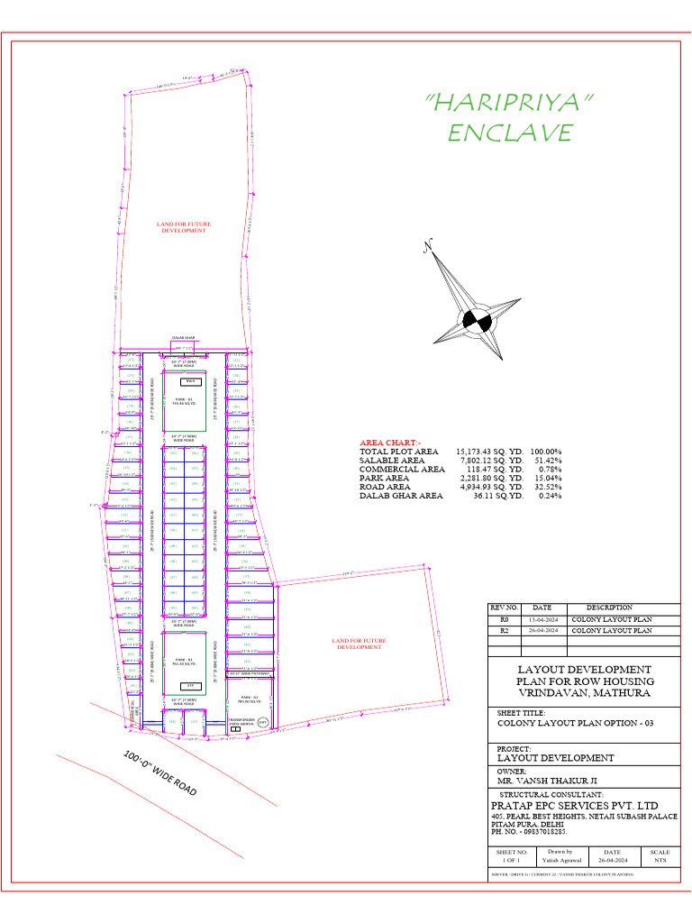 Haripriya Enclave Layout Plan | PDF