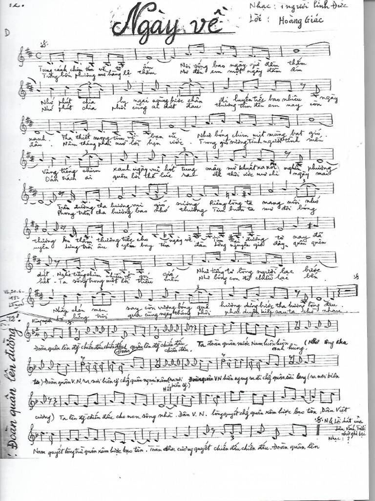Ngay Ve HG Doan Qua N Le N Du o NG | PDF