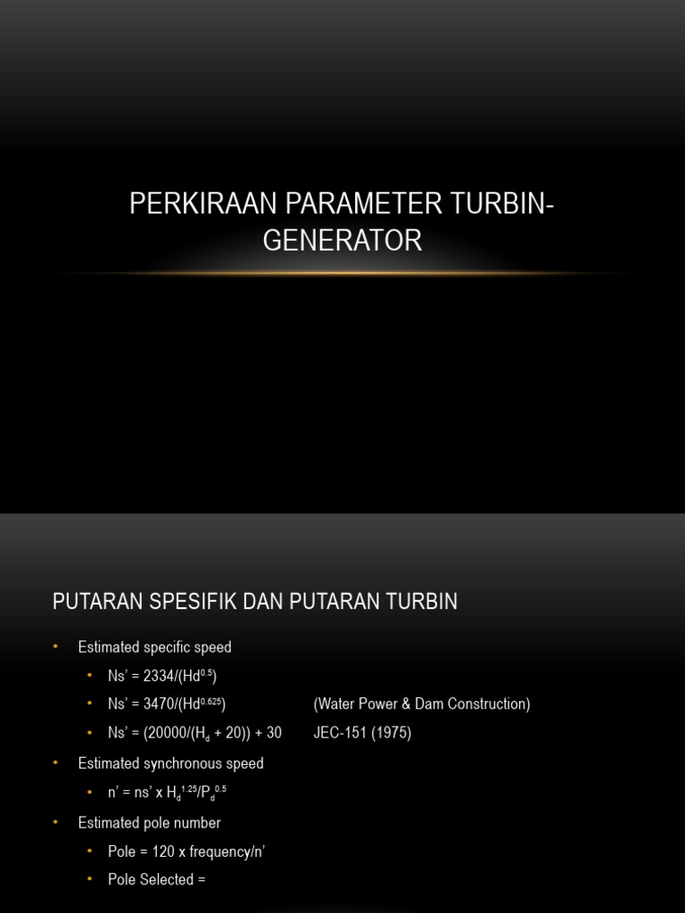 Penentuan Awal Dimensi Turbin | PDF | Gas Technologies | Propulsion