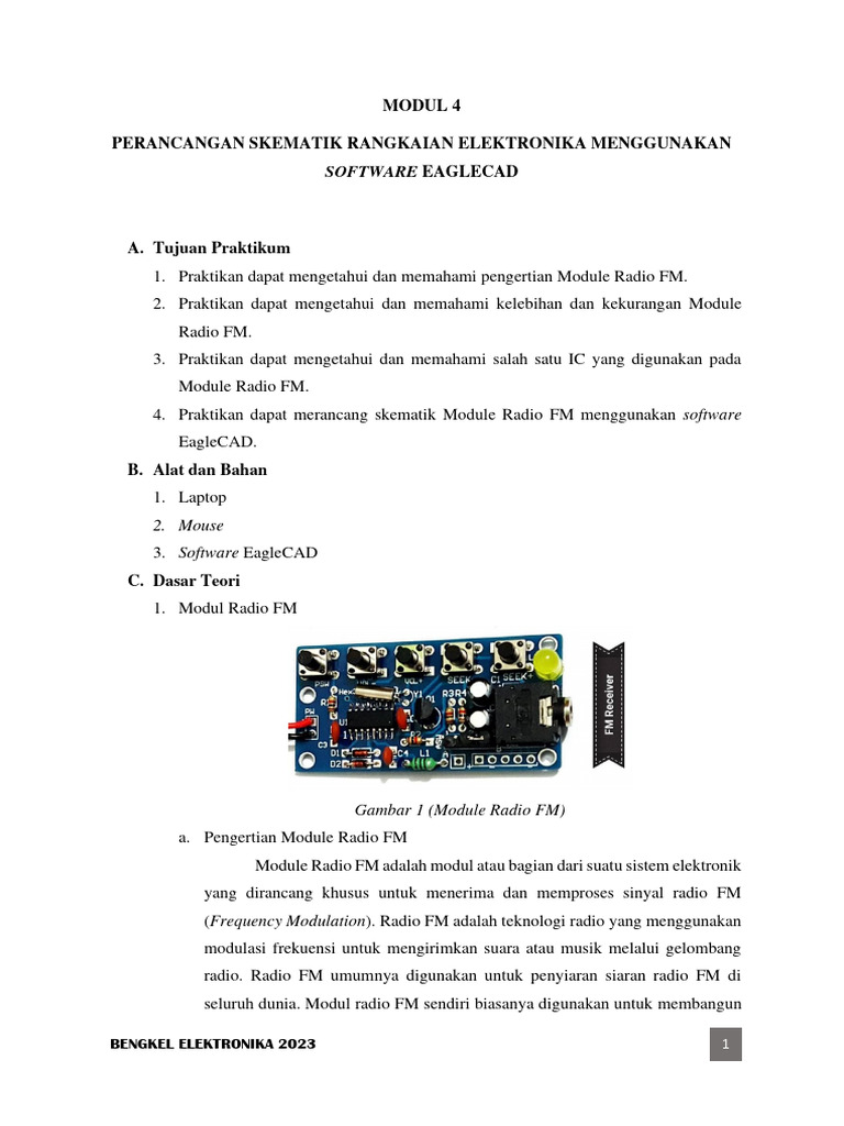 Modul 4 - Perancangan Skematik Rangkaian Elektronika Menggunakan ...
