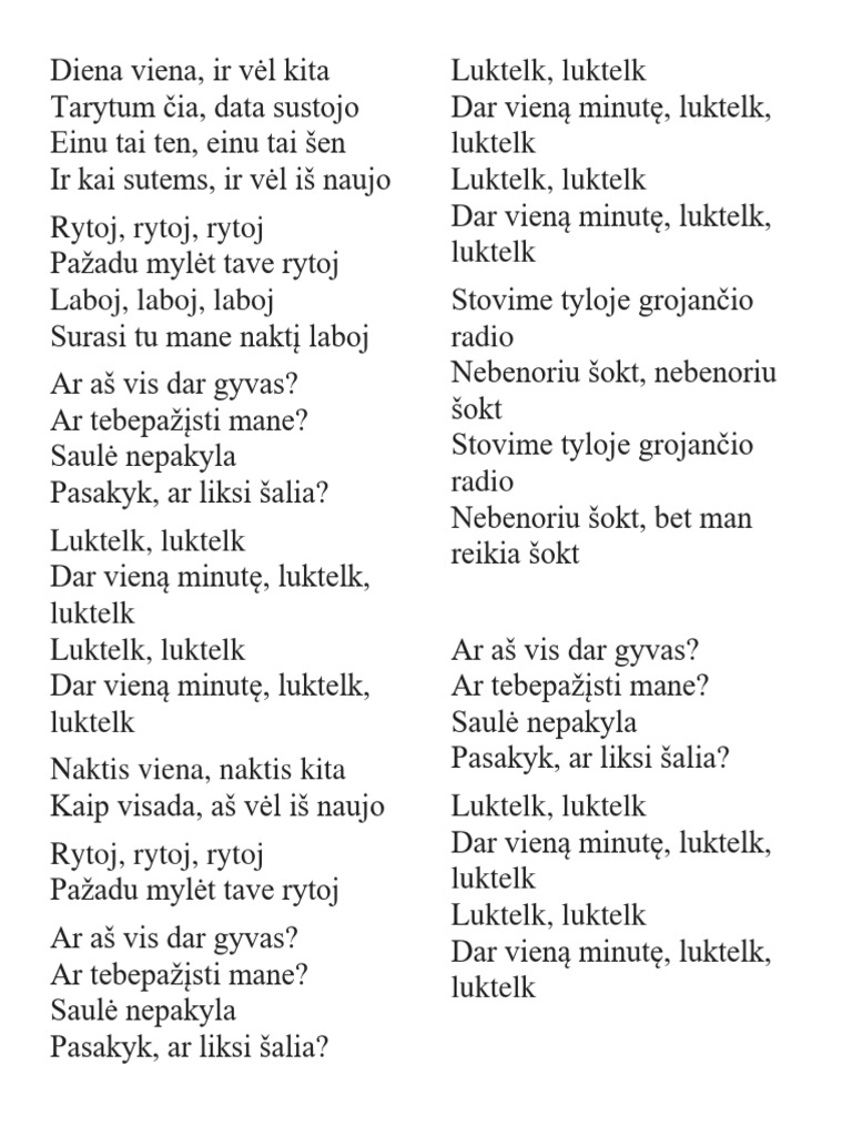 Luktelk | PDF
