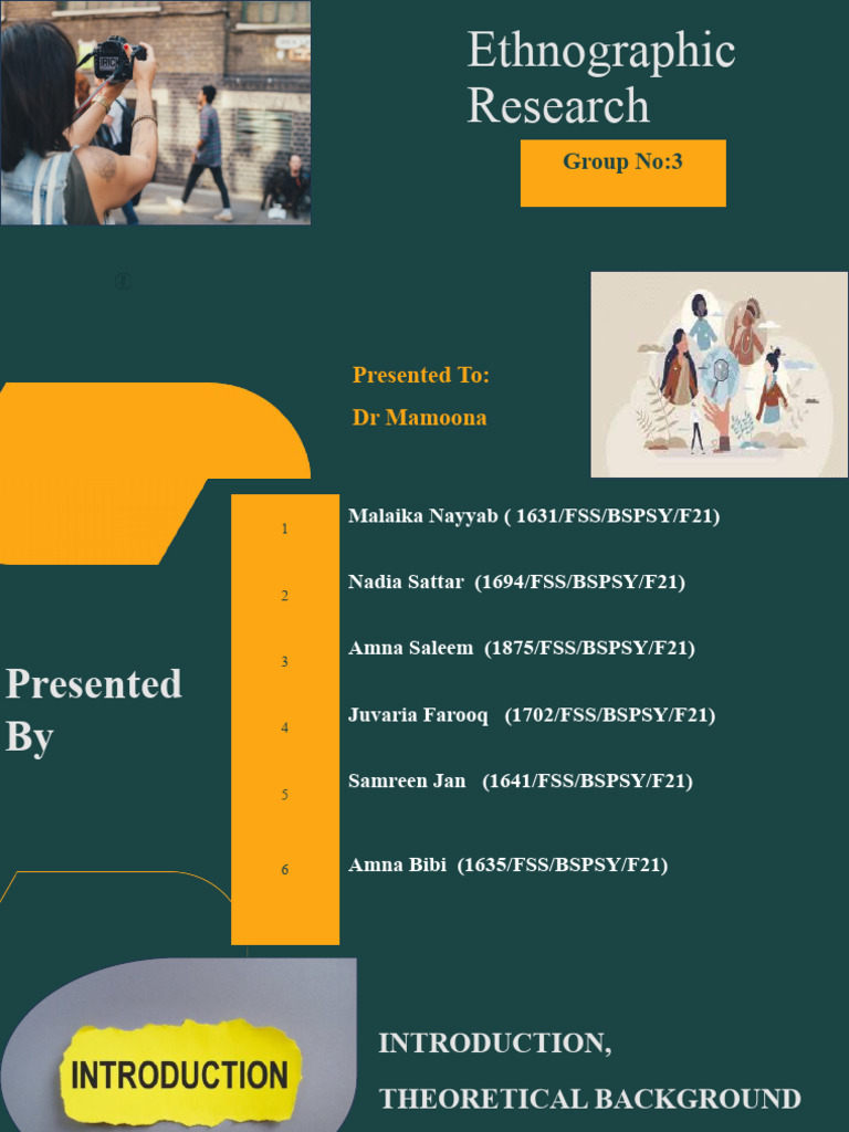 Ethnographic Research in Psychology | PDF