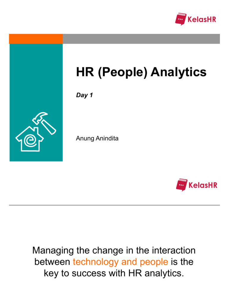 People Analytics - Day1 - KelasHR - Anung | PDF | Analytics | Human ...