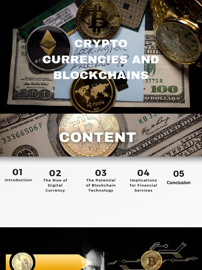 Crypto Currencies and Blockchains | PDF | Cryptocurrency | Money
