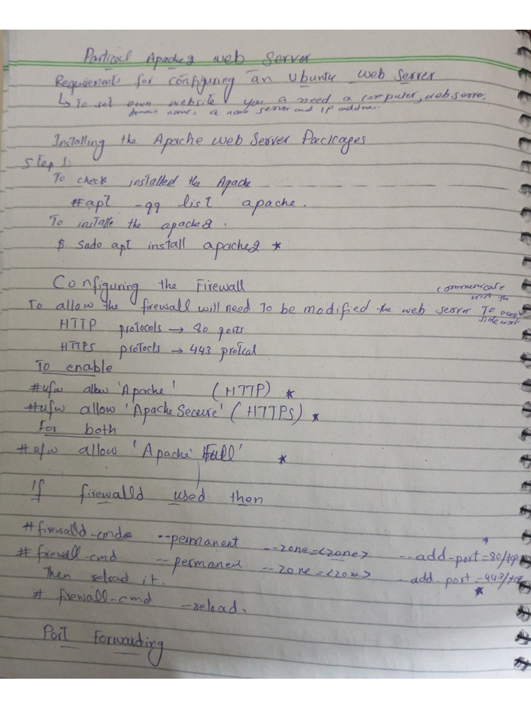 System Networking Paractical (Apache2, DHCP, Squid Proxy Server) | PDF
