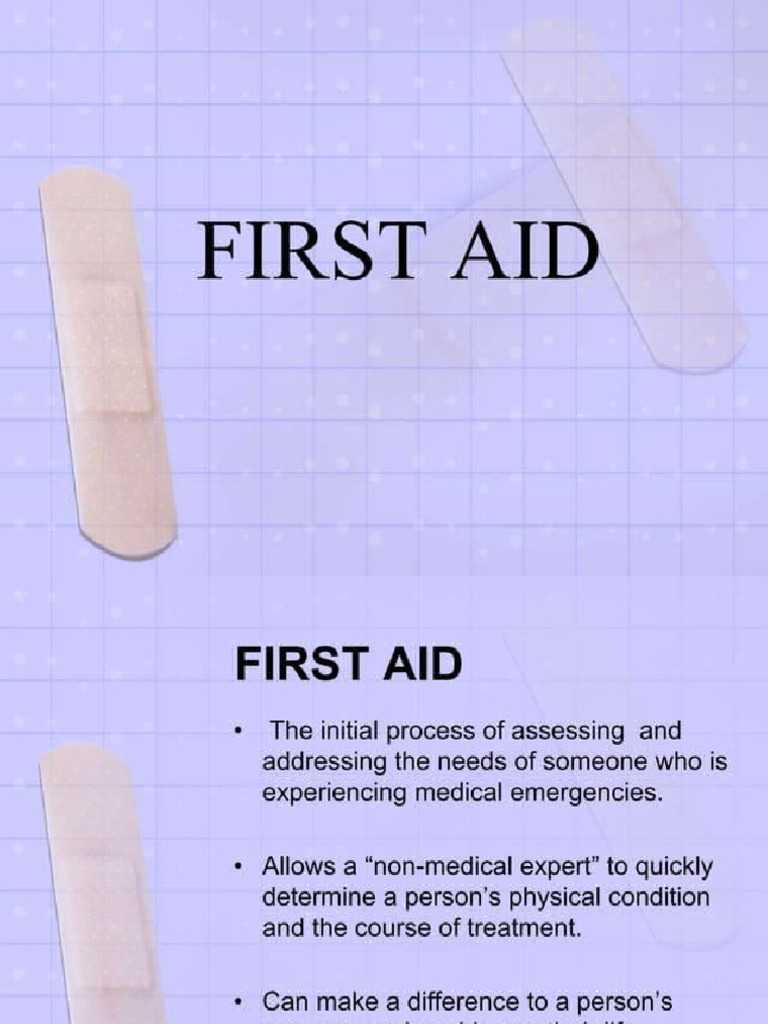First Aid | PDF