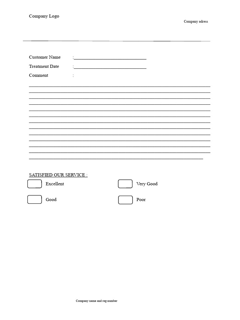 Customer Review Template | PDF