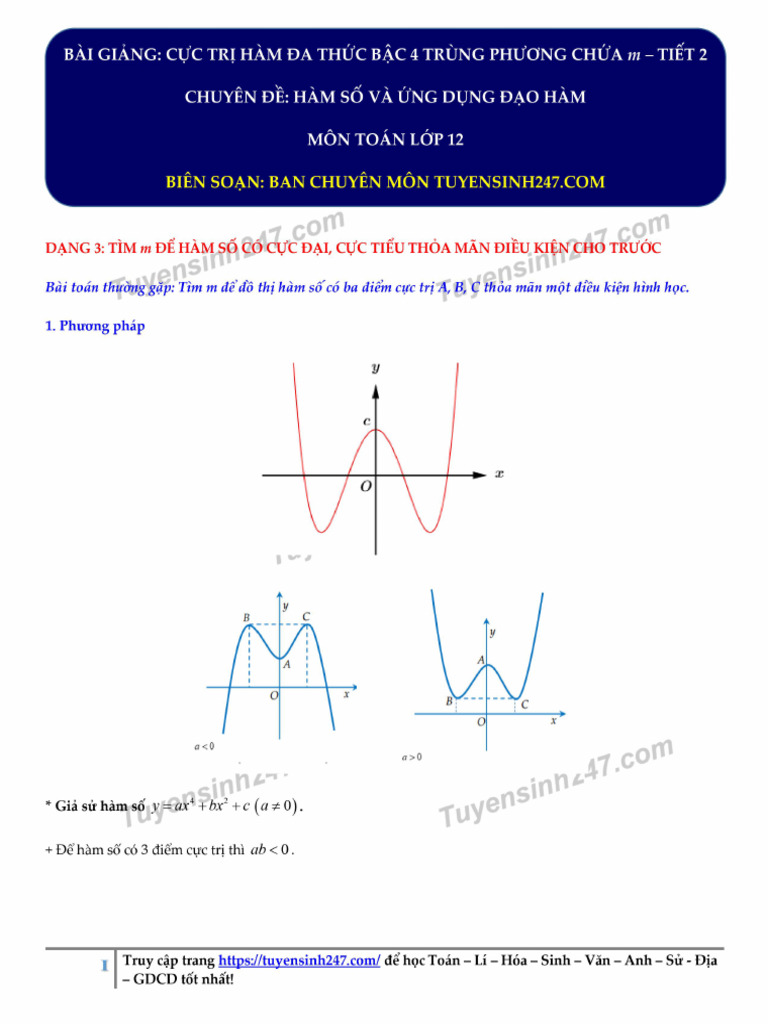 Cuc Tri Ham Bac Bon Trung Phuong Chua M Tiet 2 | PDF