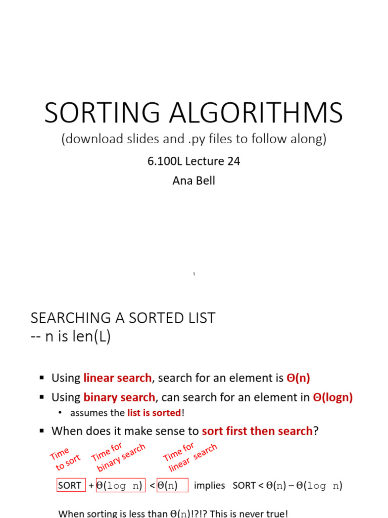 Mit6 100l f22 Lec24 | Download Free PDF | Algorithms | Computer Programming