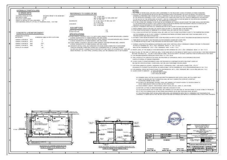 COVERED DRAIN-3650-3850 MD-1 - RF DETAIL-Model | PDF | Concrete | Drainage