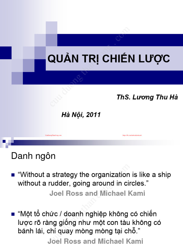 Quan-Tri-Chien-Luoc - Luong-Thu-Ha - Slide - Quan-Tri-Chien-Luoc - Co-Luong-Thu-Ha ...
