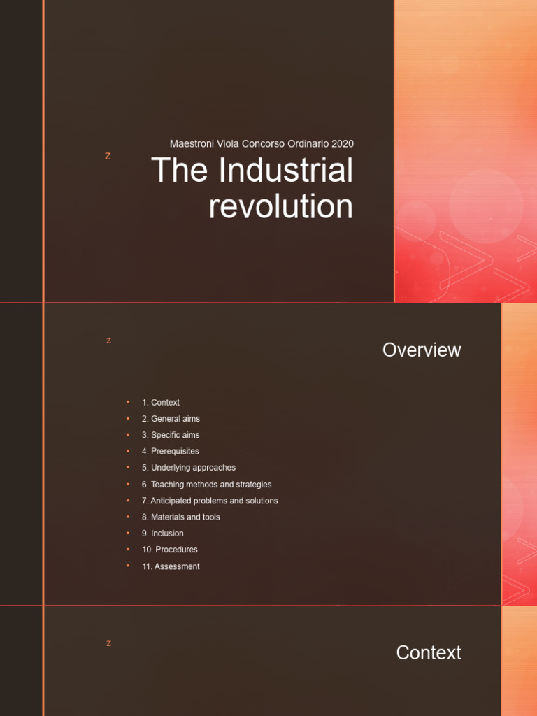 The Industrial Revolution - PPTX Versione | PDF | Teaching Method ...