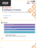 Lecture 3 Ambiguous and Unambiguous Grammar-1 | PDF | Mathematical ...