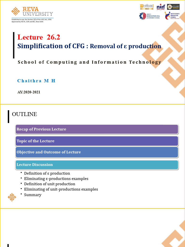 FAFL Final Lecture 26.2 CMH | PDF | Computer Programming | Grammar