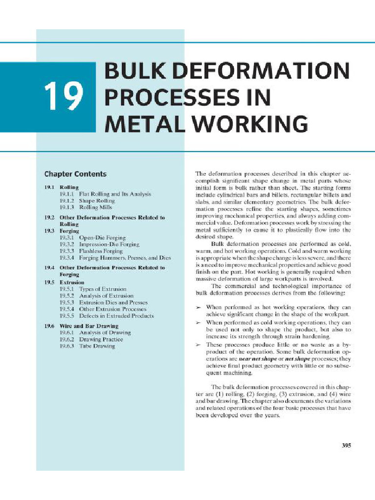 Bulk Forming | PDF