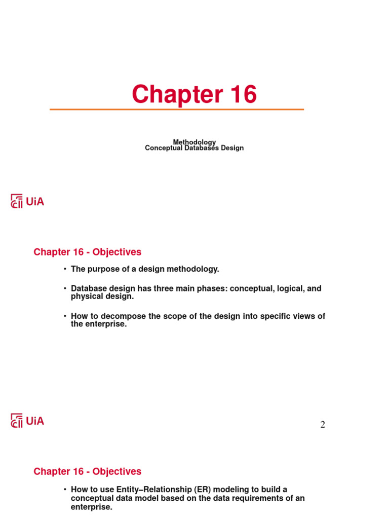 Chap 16 | Download Free PDF | Databases | Conceptual Model