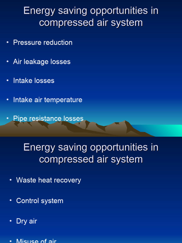 Compressed Air System | PDF | Physical Quantities | Mechanical Engineering