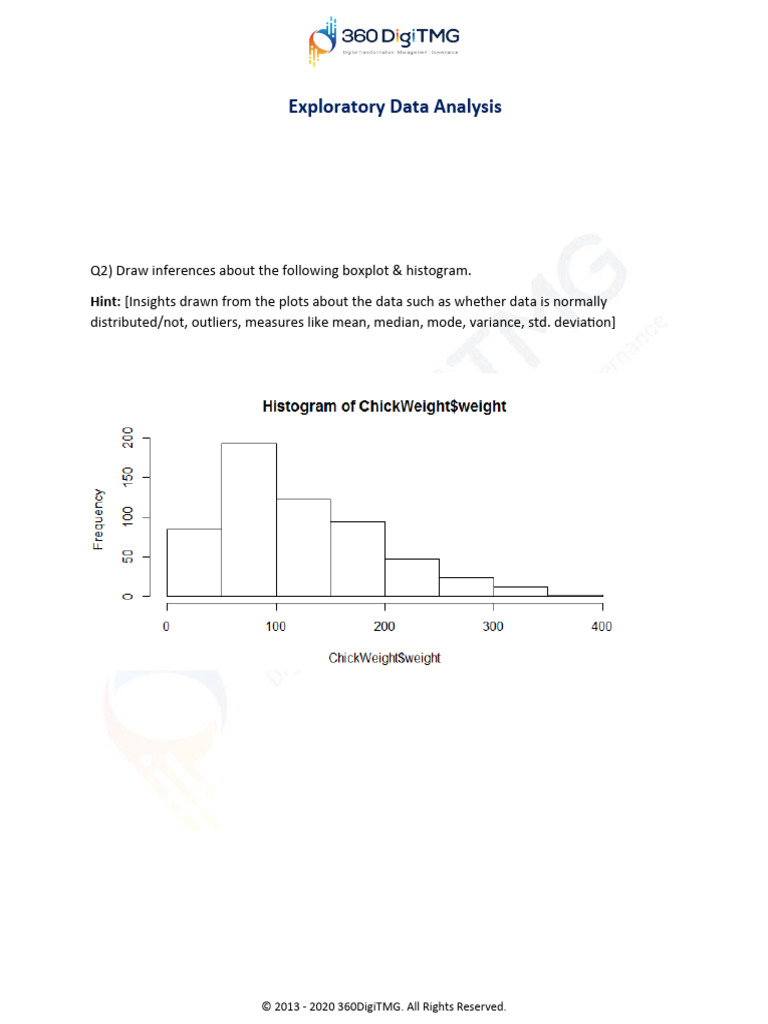 13.exploratory Data Analysis | PDF | Skewness | Statistics