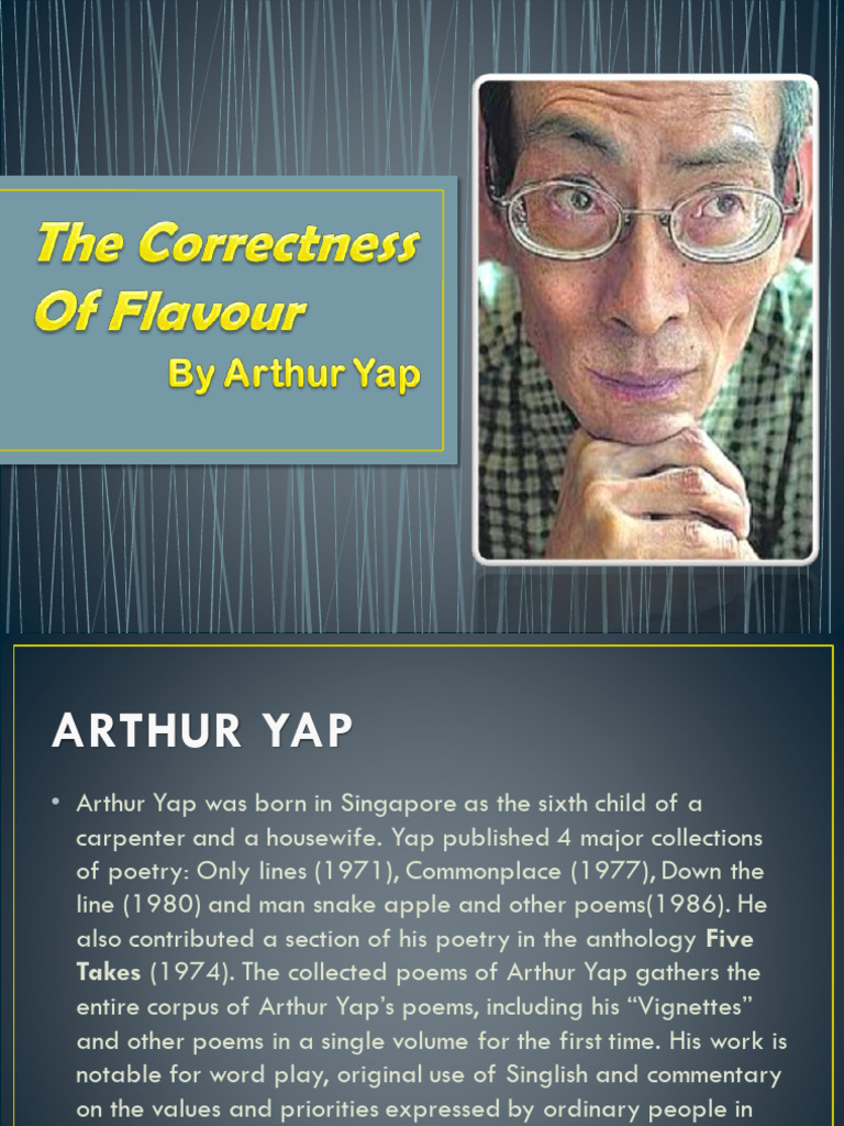Arthur Yap's "An Afternoon Nap" Analysis | PDF