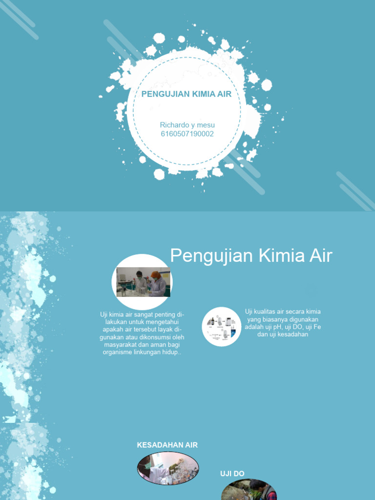 Pengujian Kimia Air | PDF
