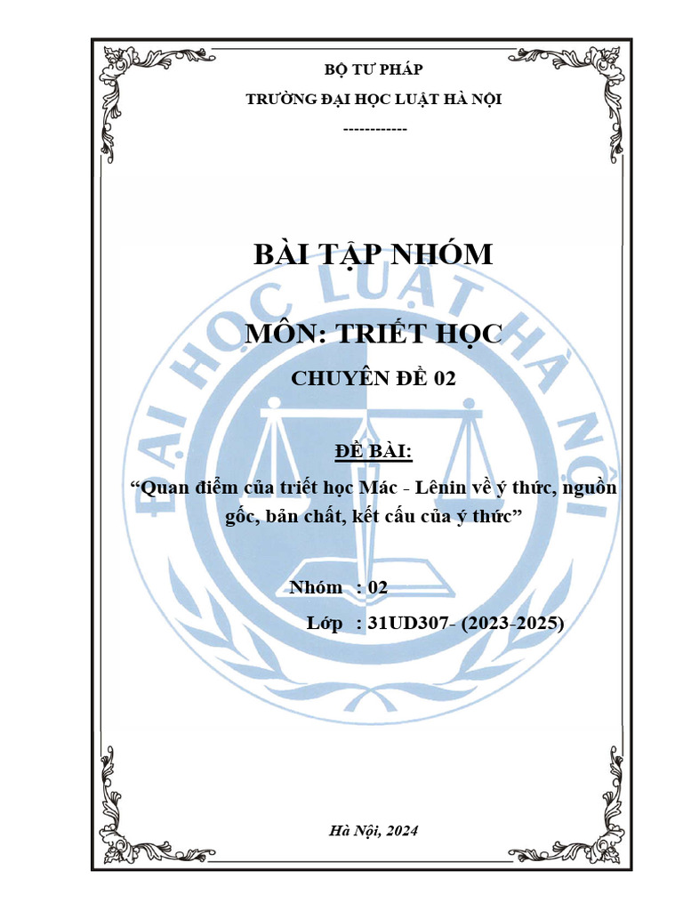 03.4 Triet CĐ2 BTN | PDF