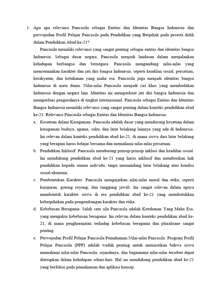 0502 Ruang Kolaborasi Filosofi Pendidikan - Topik 4 | PDF