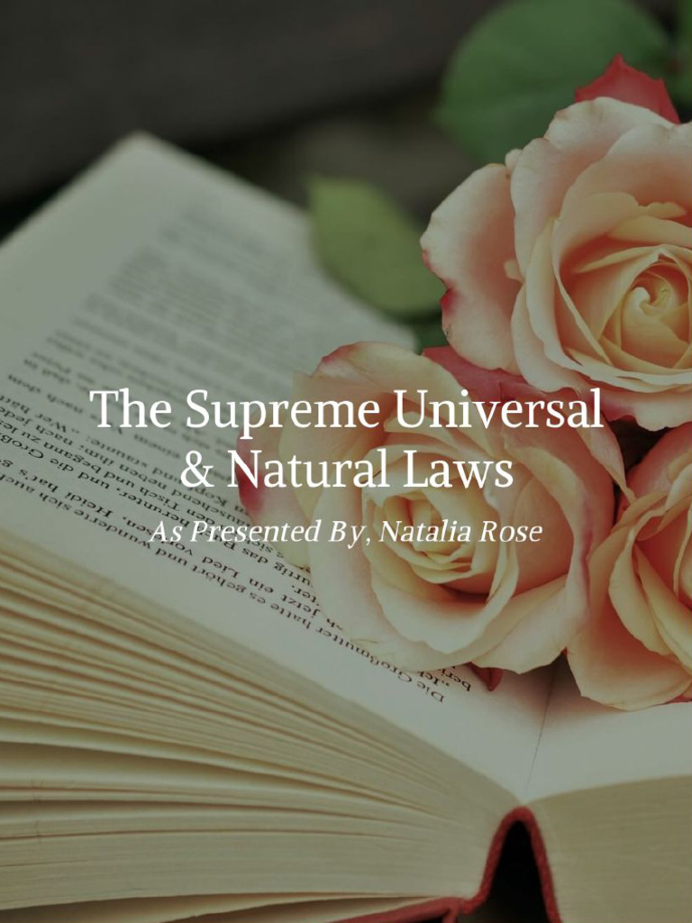 Supreme Universal Laws | PDF | Copyright | Oscillation
