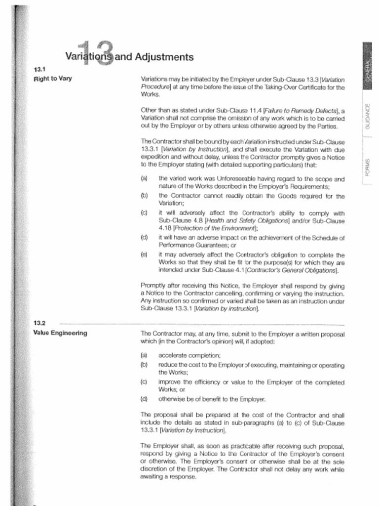 A - 10 - 6a FIDIC Conditions of Contract For EPC - Turnkey Projects - 2nd Edition 2019 Part 2 of ...