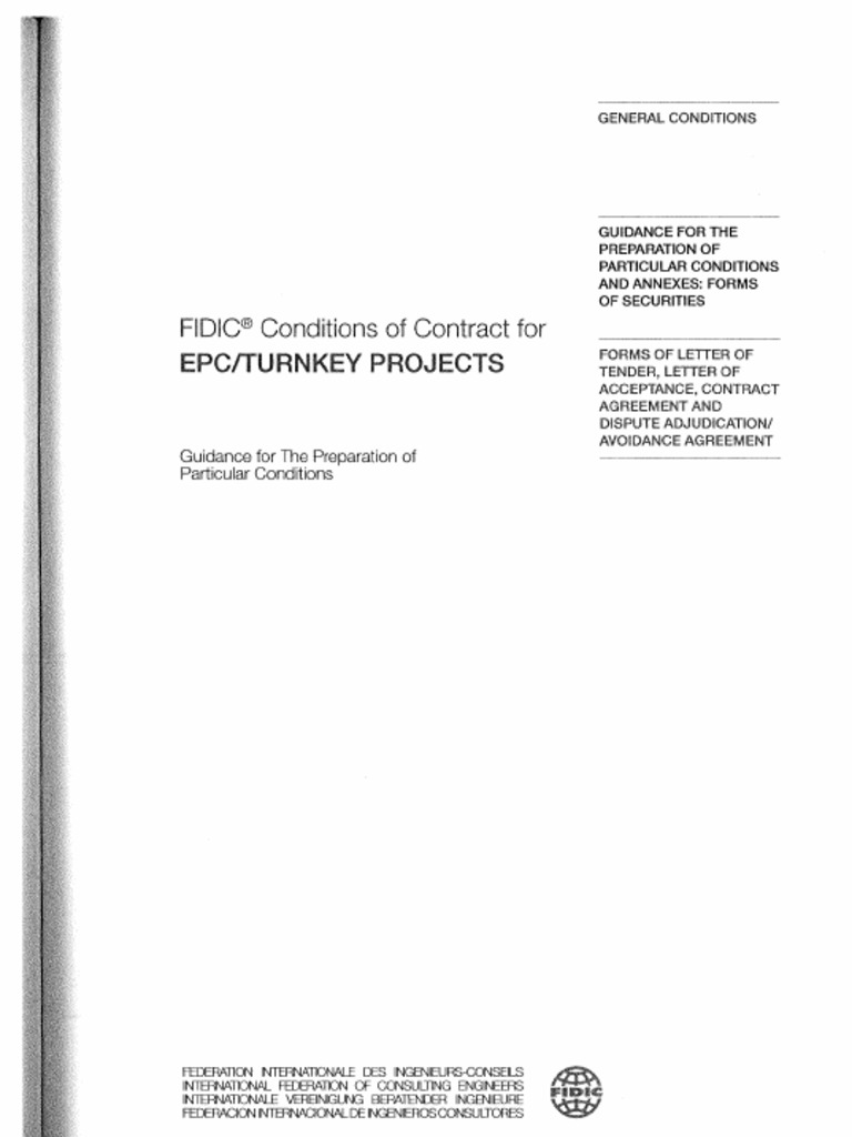 A - 10 - 6a FIDIC Conditions of Contract For EPC - Turnkey Projects ...