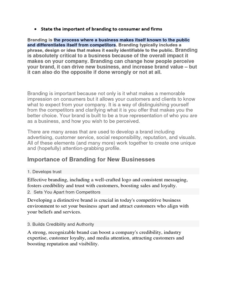 Branding | PDF | Brand | Marketing