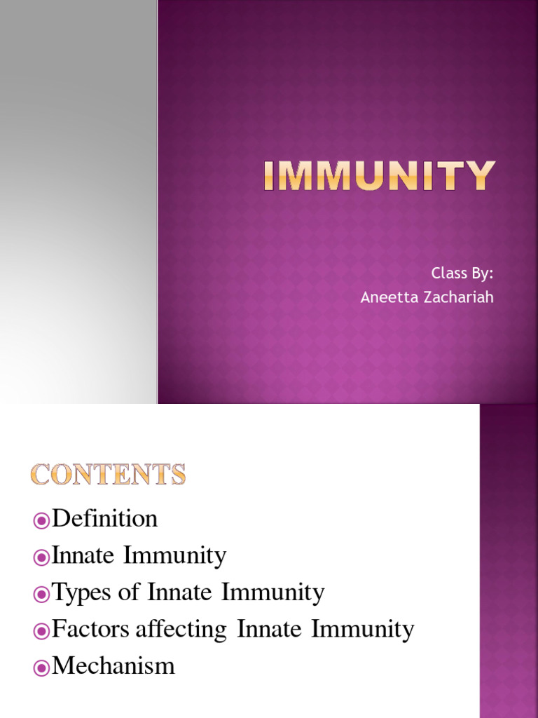 BSC IMMUNITY | PDF | Inflammation | Immune System