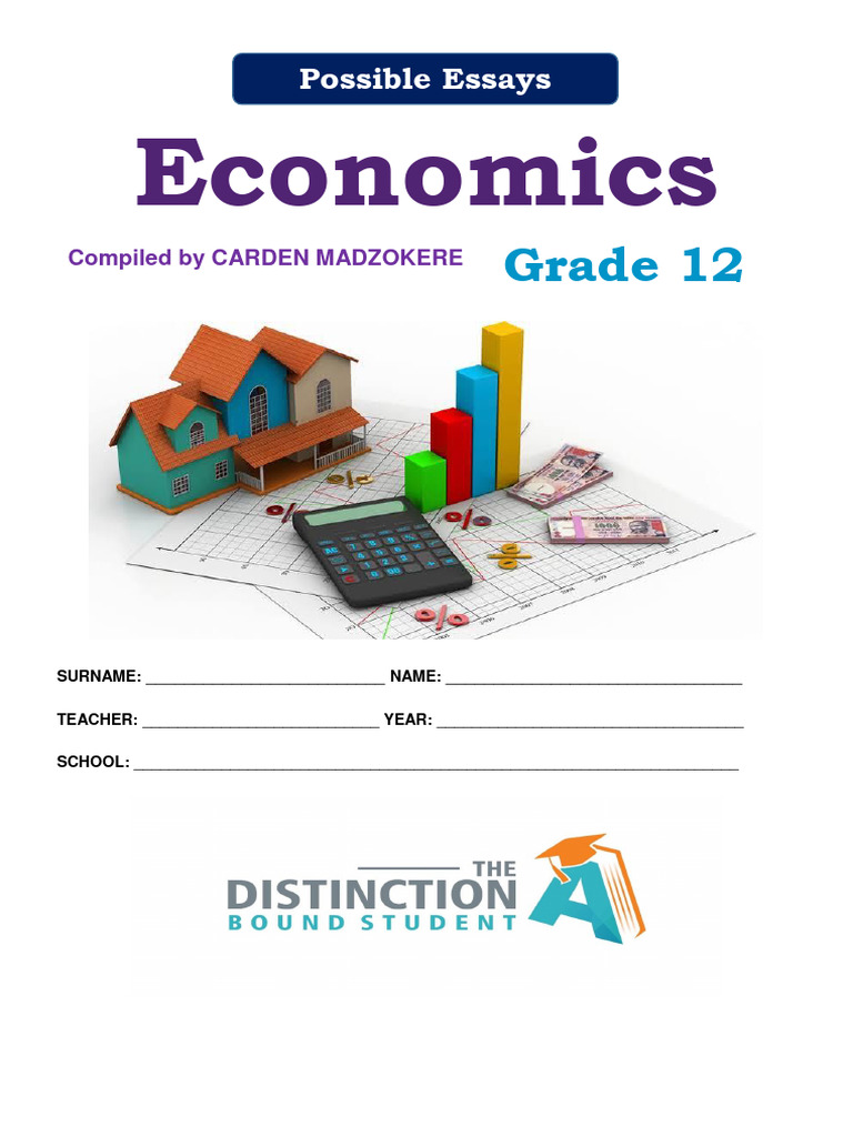 Grade 12 Essays | PDF | Market Power | Inflation