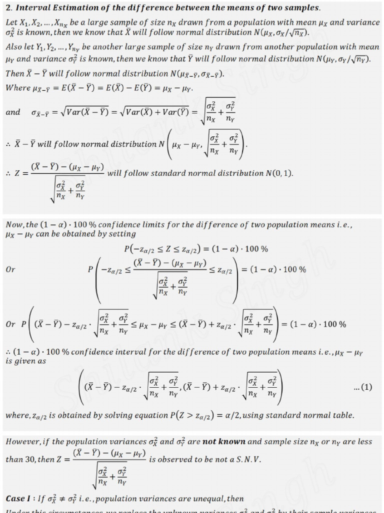 SDS, Module - 2, Notes 2 | PDF