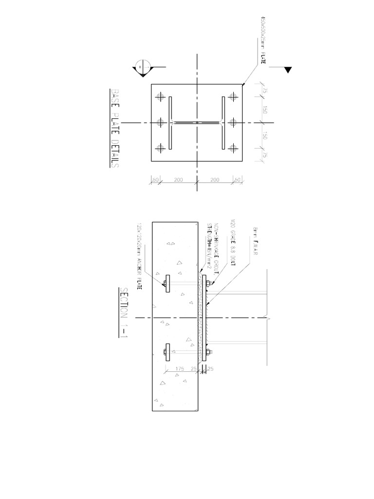 Base Plate Detail | PDF
