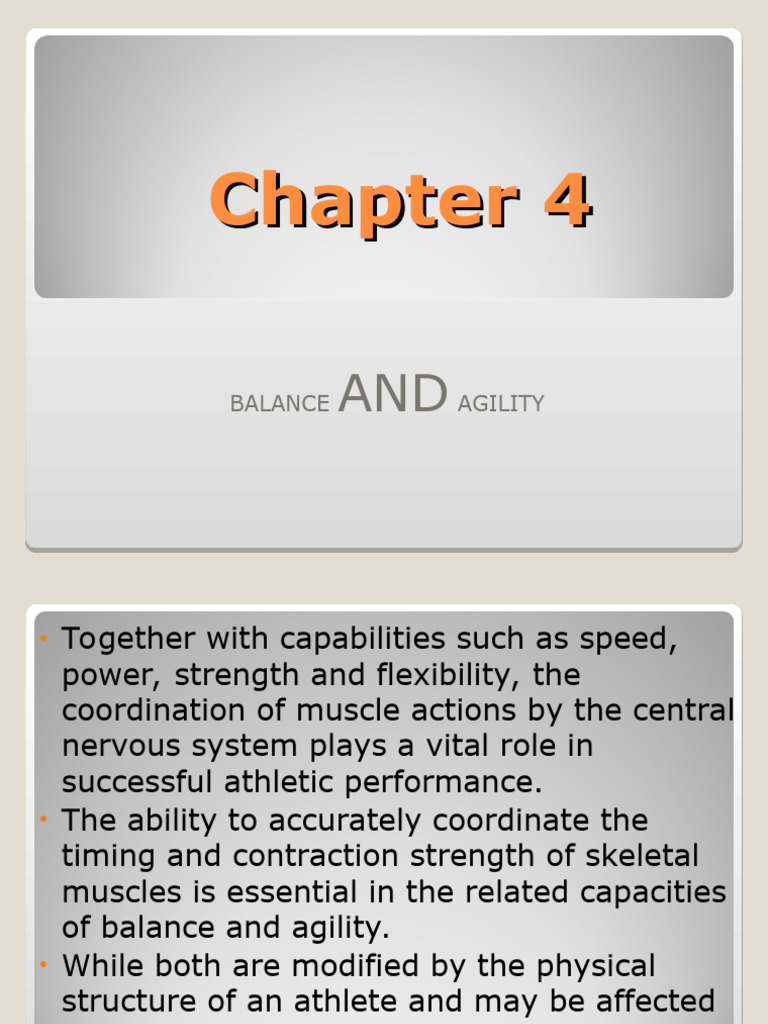Balance & Agility | PDF | Balance (Ability) | Knee