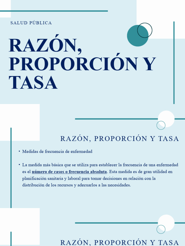 Razon Proporcion y Tasas | PDF | División (Matemáticas) | Porcentaje