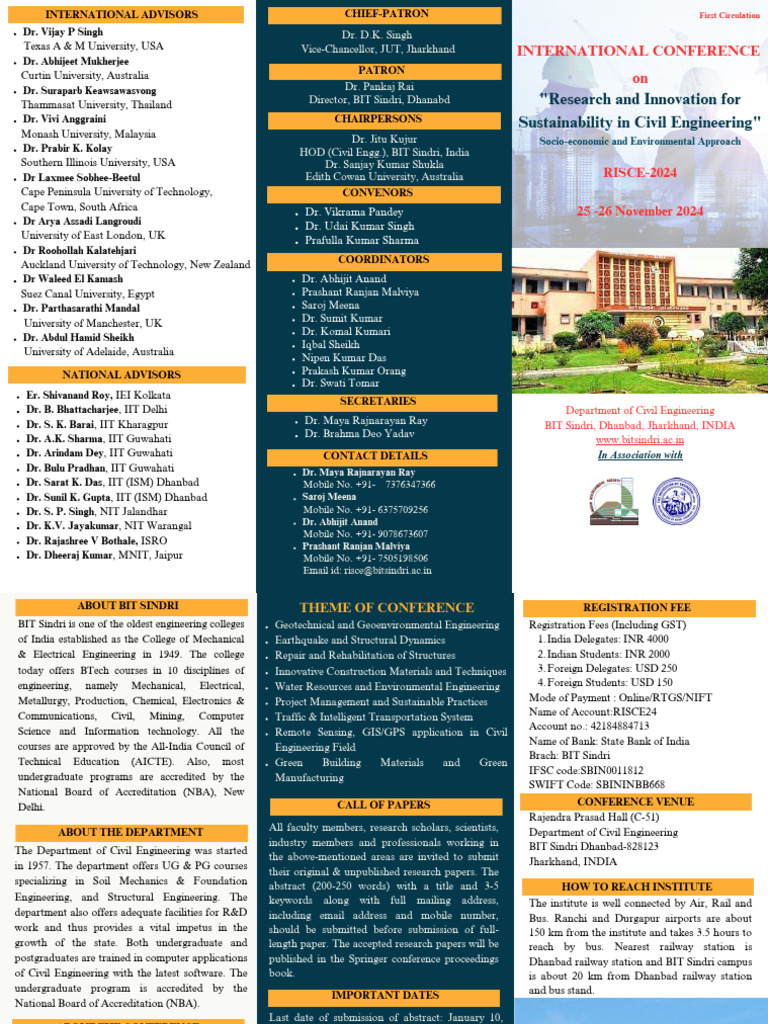 CONFERENCE Brochure | PDF | Engineering