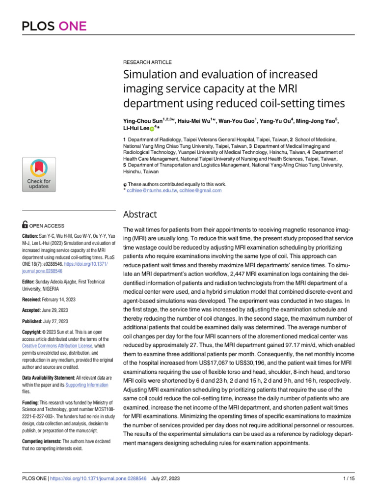 Refrsgethngfhnmghh | Download Free PDF | Magnetic Resonance Imaging | Simulation