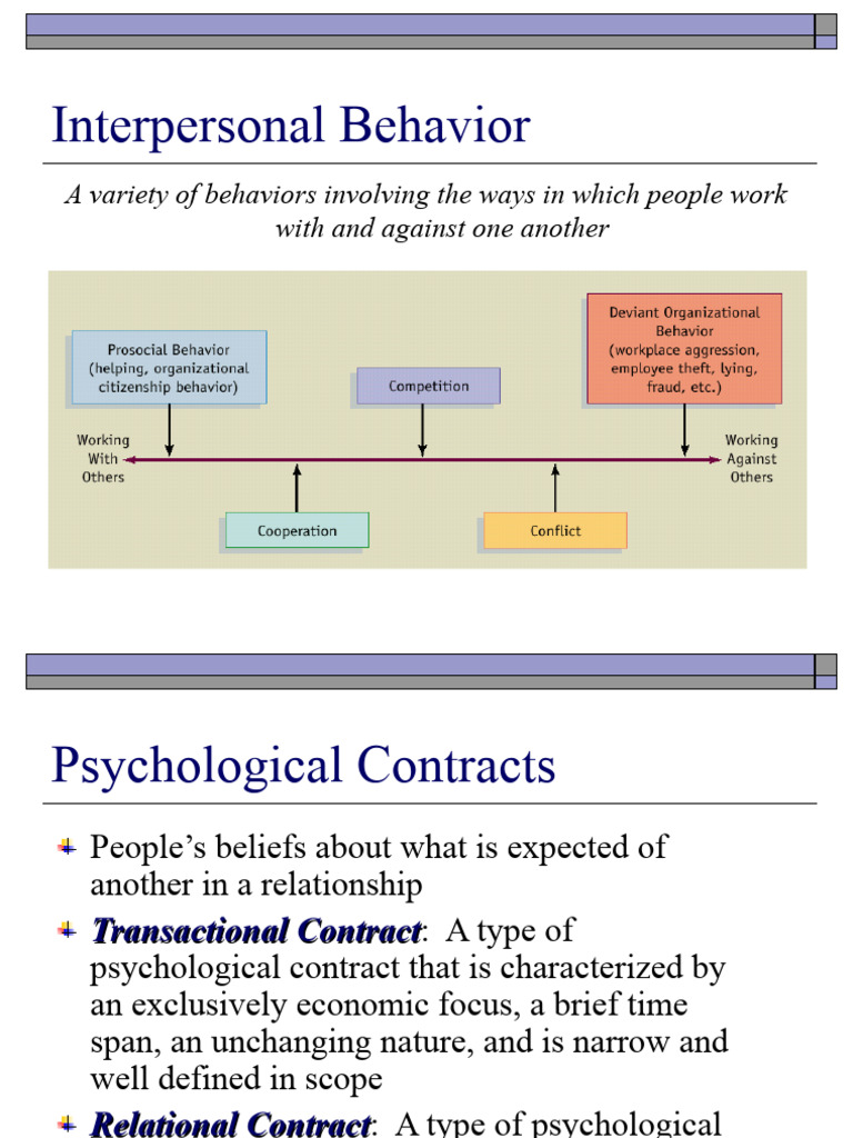 Ipb Ob | PDF | Interpersonal Relationships | Behavior