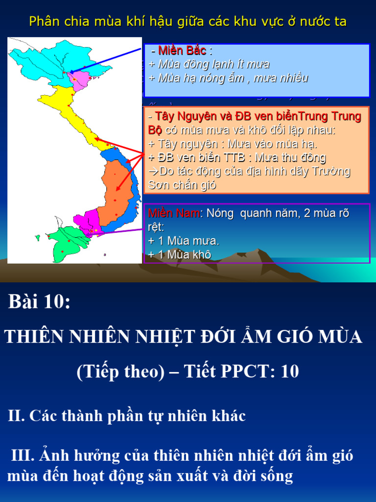 Bai 10 Thien Nhien Nhiet Doi Am Gio Mua Tiet2 | PDF