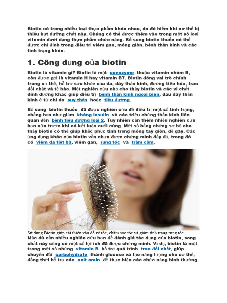 Biotin | PDF