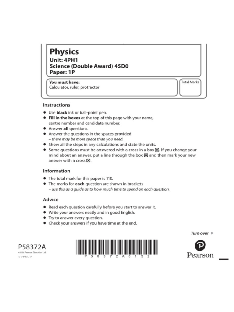 GCSE g2 Physics p1 Examinations | PDF