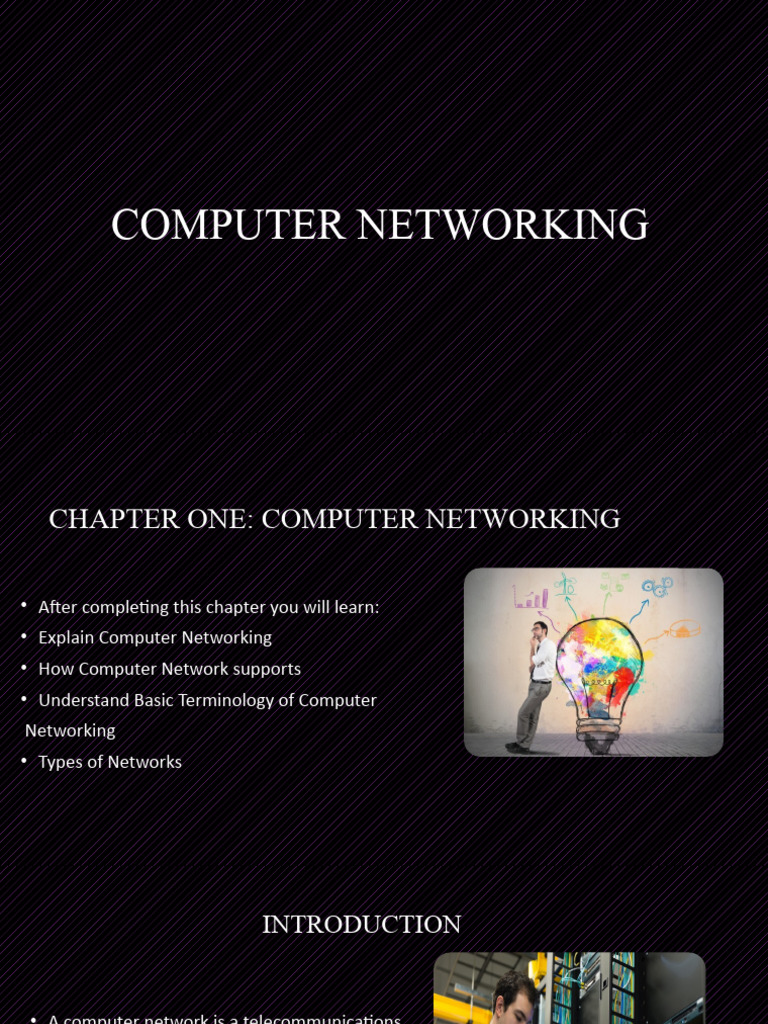 Chapter 2 Networking Concepts | PDF | Computer Network | Local Area Network