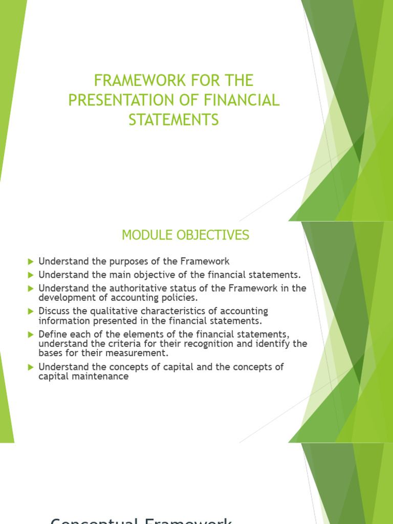 Revised Conceptual Framework | PDF | Financial Statement | Going Concern Revised Conceptual Framework | PDF | Financial Statement | Going Concern
