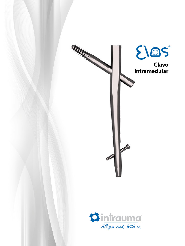 Clavos intramedulares Elos: Catálogo y Uso | PDF | Tornillo | Metalurgia